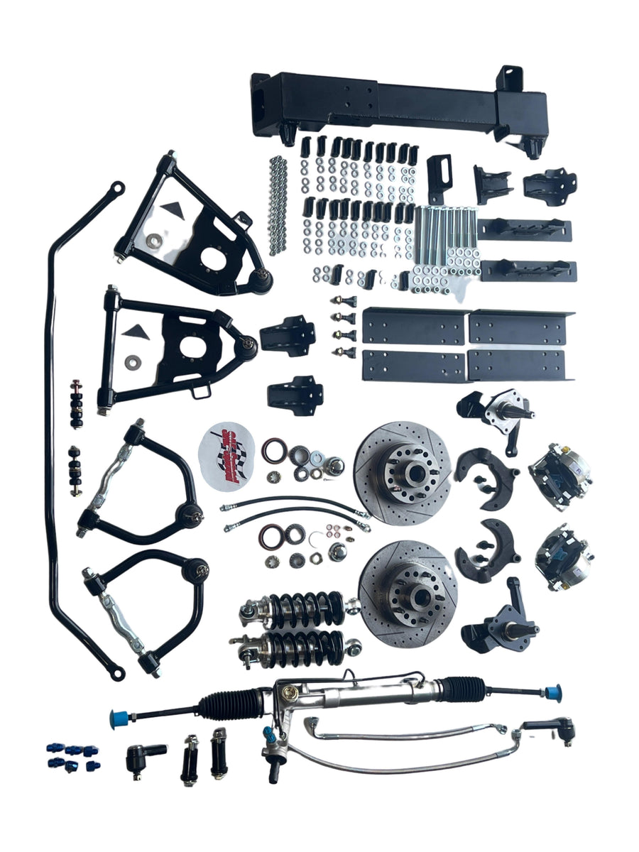 1953-56 Ford F100 COMPLETE Bolt-On Mustang 2 Front End Kit