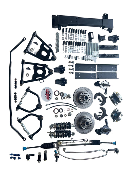 1953-56 Ford F100 COMPLETE Bolt-On Mustang 2 Front End Kit