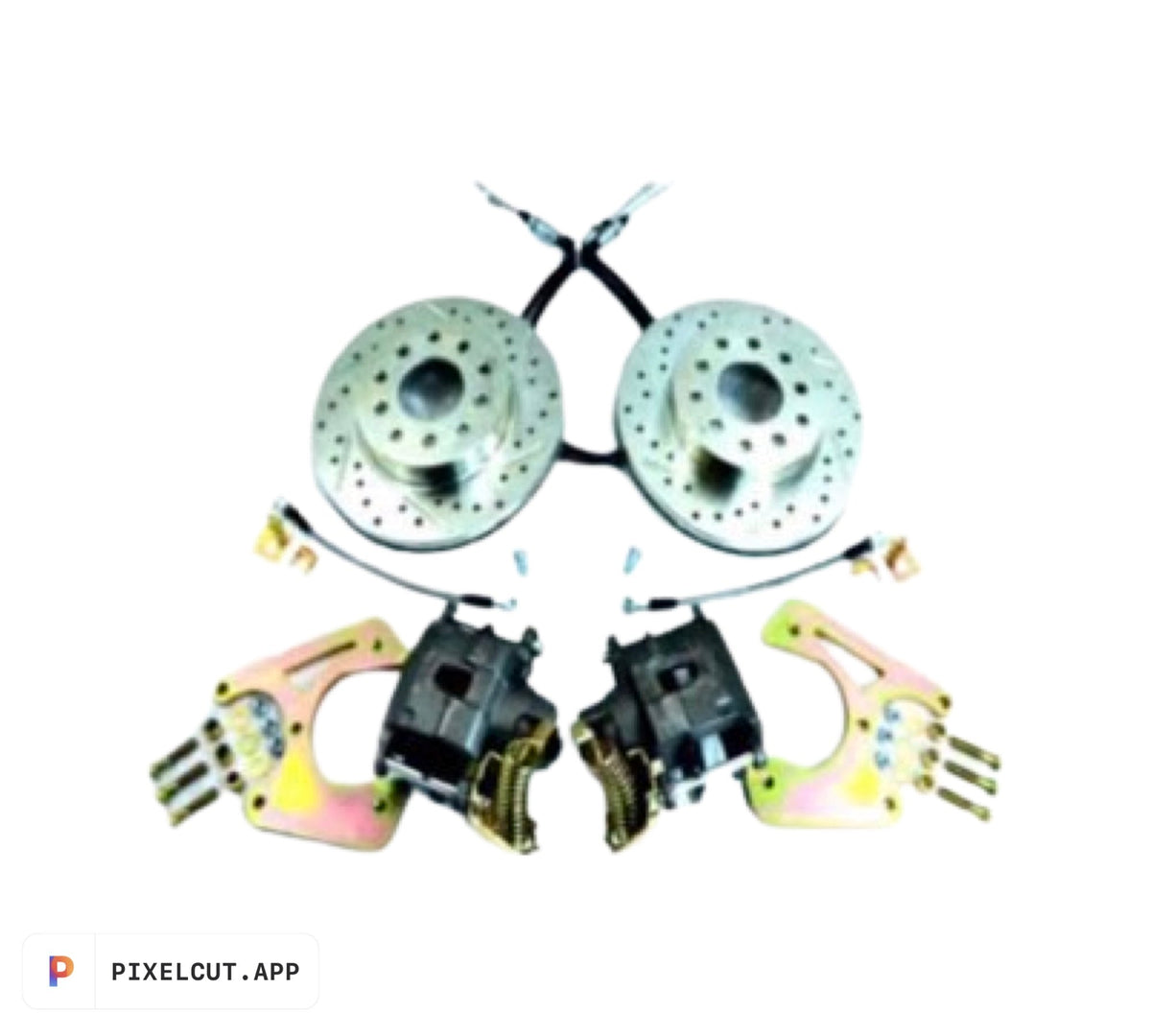 Gm 10/12 Bolt Rear Disc Brake Conversion Kit