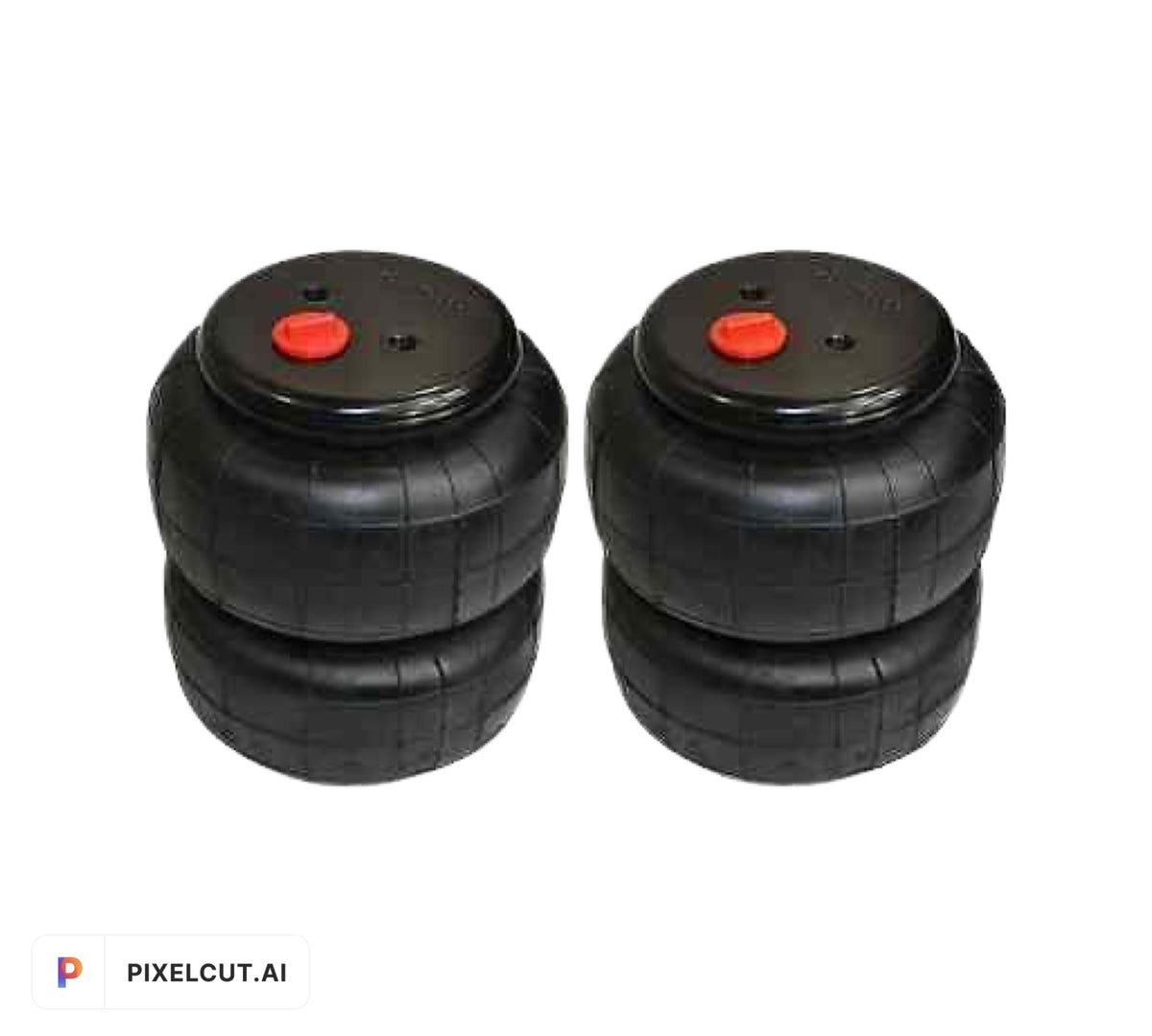 Air Ride Suspension Air Bags PAIR W/ 1/2" NPT Kit